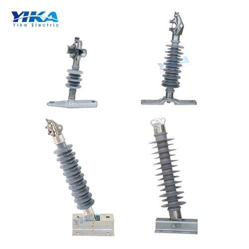 YIKA High Voltage 10KV 35KV 66KV Composite Polymer Station Post ...